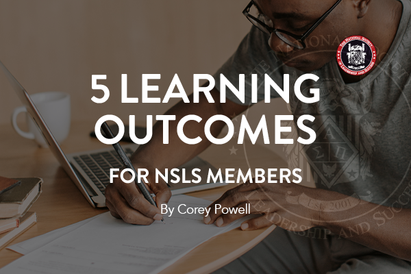 5 Learning Outcomes for NSLS Members